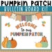 Welcome to Our Pumpkin Patch Bulletin Board Kit. Fall Bulletin Board ...