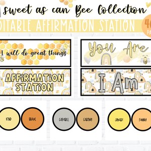 Bee Editable CLASSROOM DECOR Bundle | Elementary Classroom Decor ...