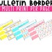 Summer Popsicle Bulletin Board Kit Editable Summer Bulletin Board Kit ...