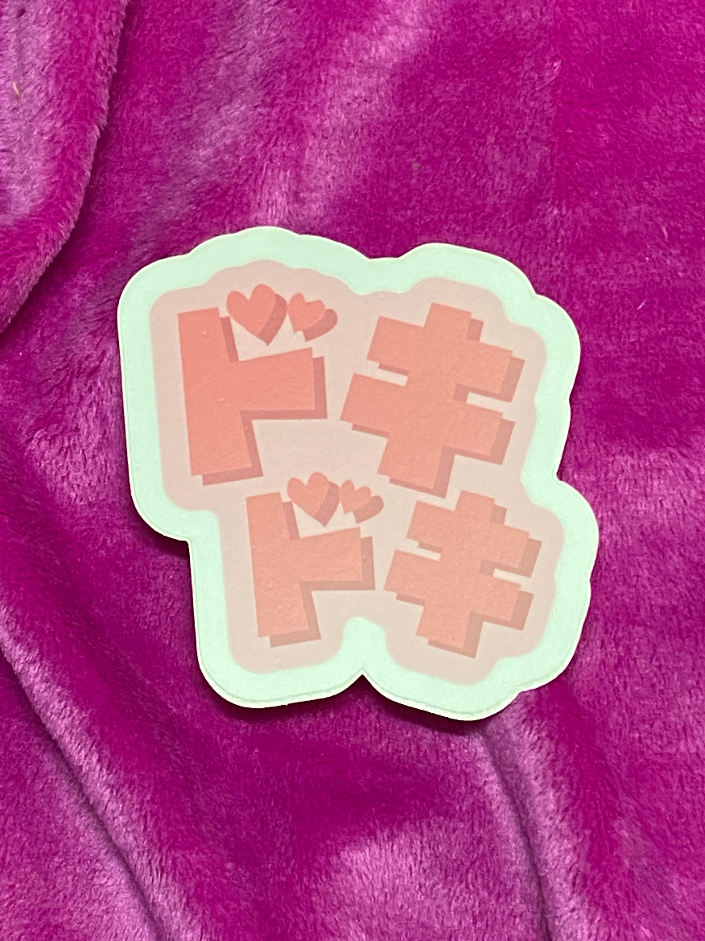 Doki Doki Love Sticker - Etsy