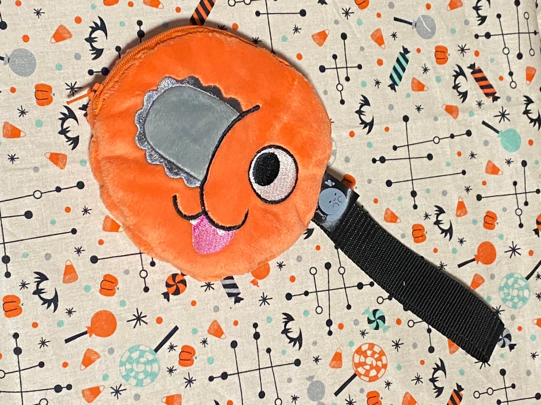 Cute Kawaii Chainsaw Dog, Devil, Handmade Plush Coin Purse - Etsy