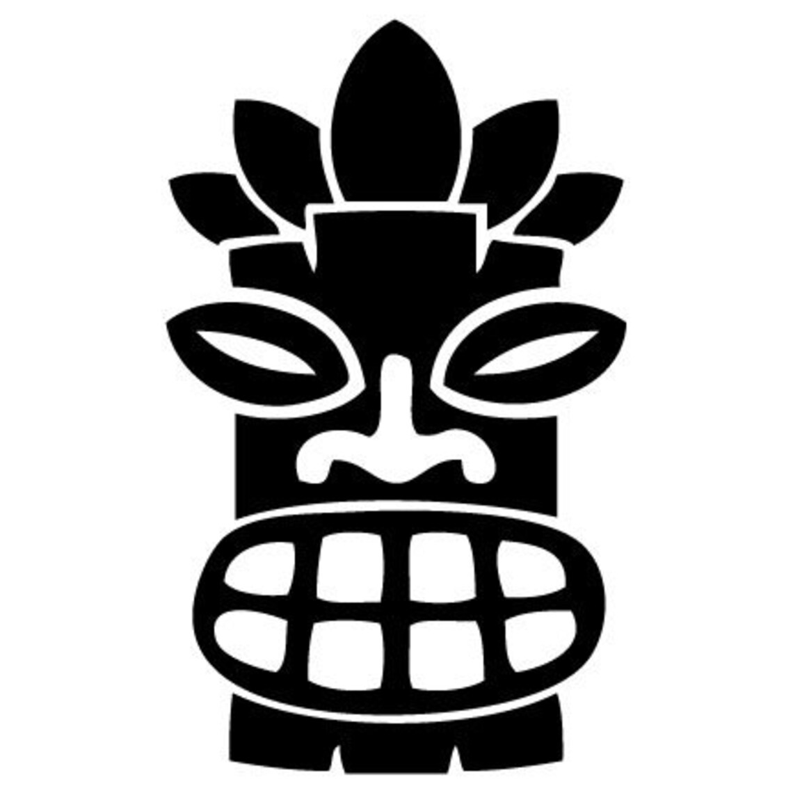 Tiki Vinyl Stickers / Many Colors Sizes and Styles to Choose From ...