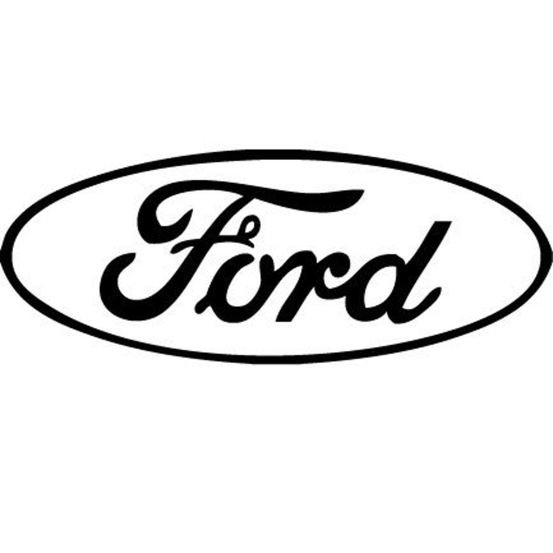 Ford Vinyl Sticker / Ford Racing / Muscle Cars / Many Colors and Sizes ...