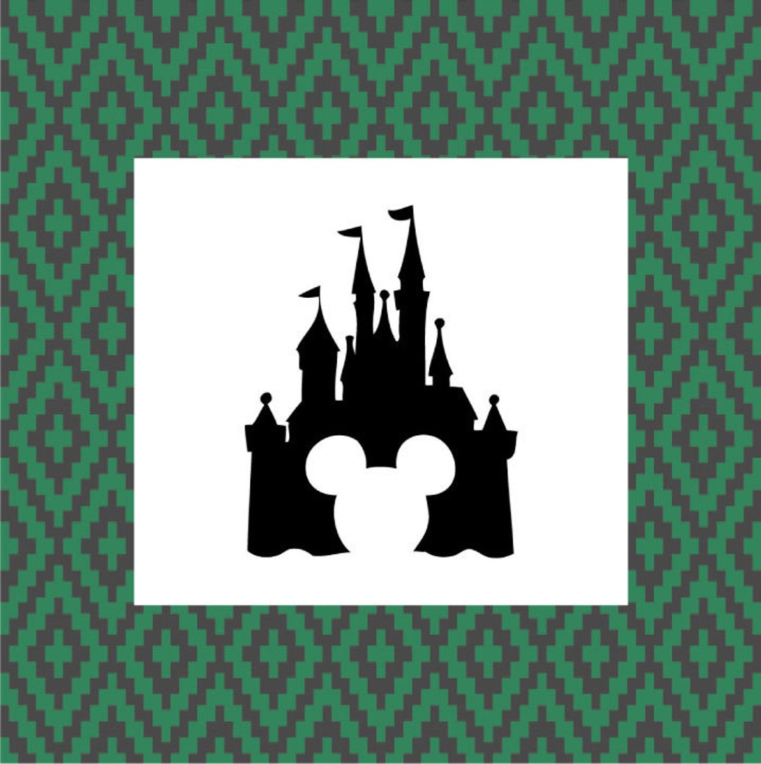 Disney Castle Decal/disney Castle Sticker/ Many Colors and Sizes to ...