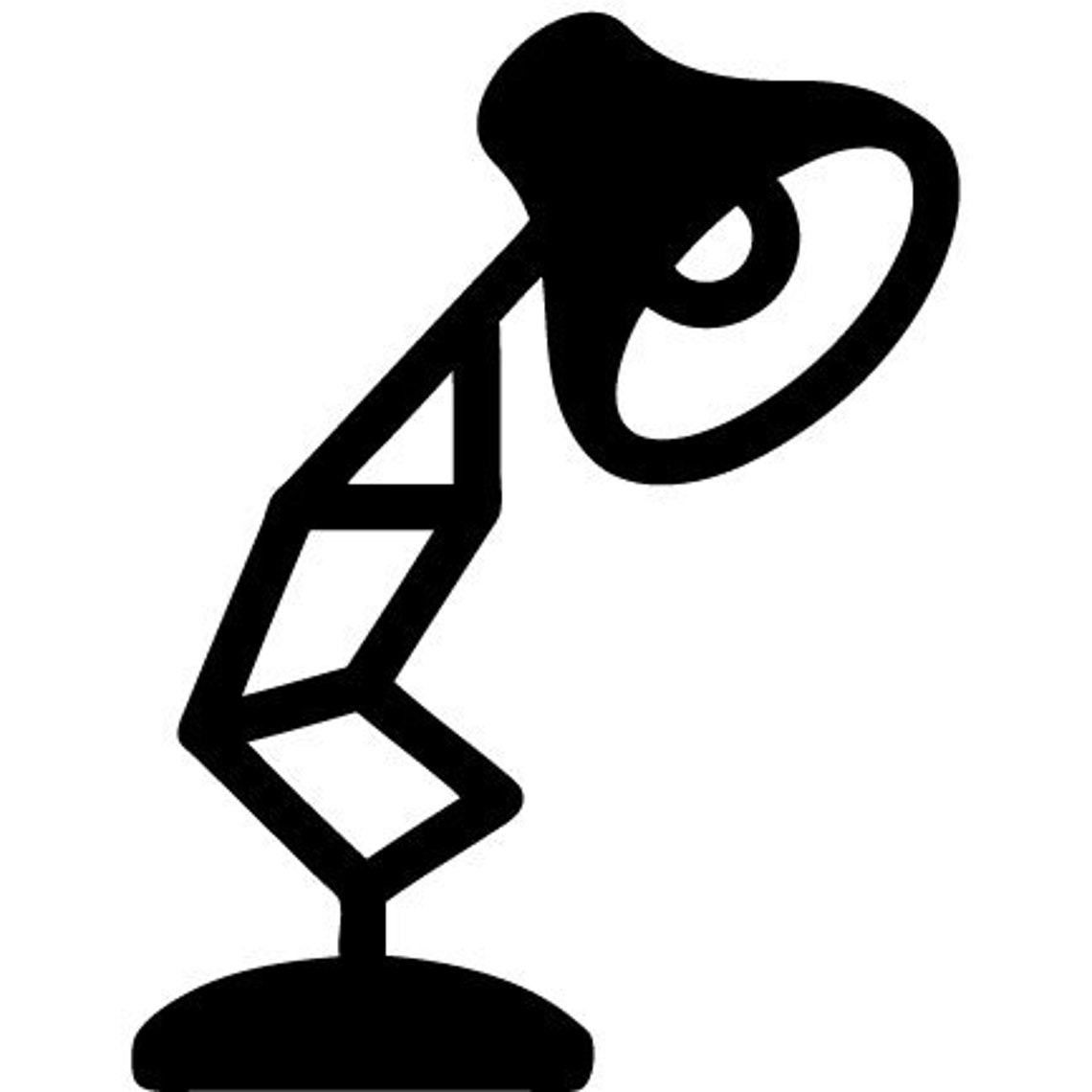 Desk Lamp Vinyl Sticker / Adjustable Desk Lamp / Pixar Lamp / Many ...