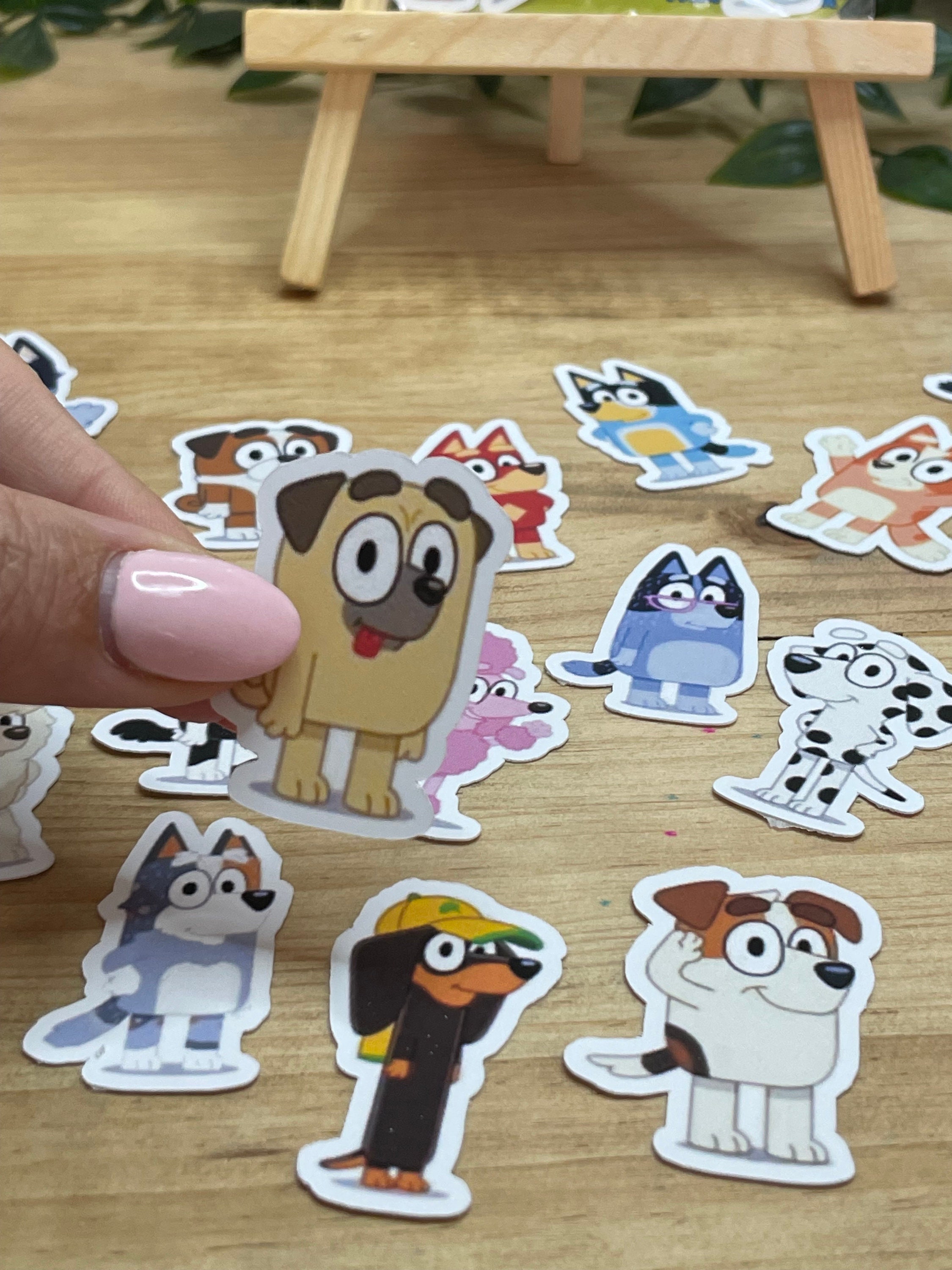 Bluey Stickers SET / Bluey Stickers SET 24 Stickers - Etsy Australia