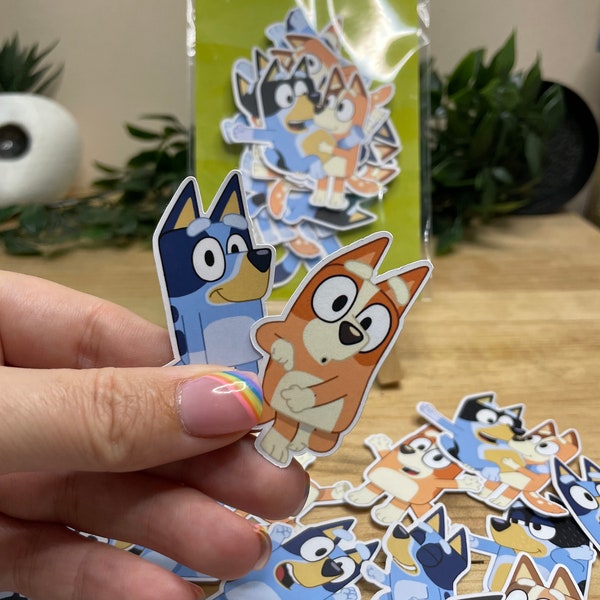 Bluey Sticker Sheet - Etsy Singapore