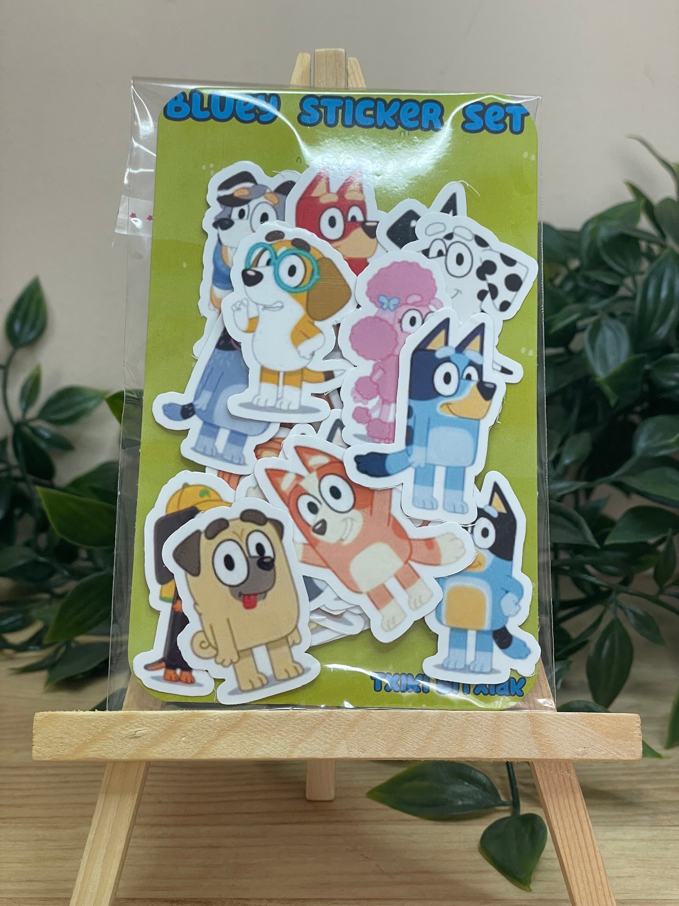 Bluey Stickers SET / Bluey Stickers SET 24 Stickers - Etsy Australia