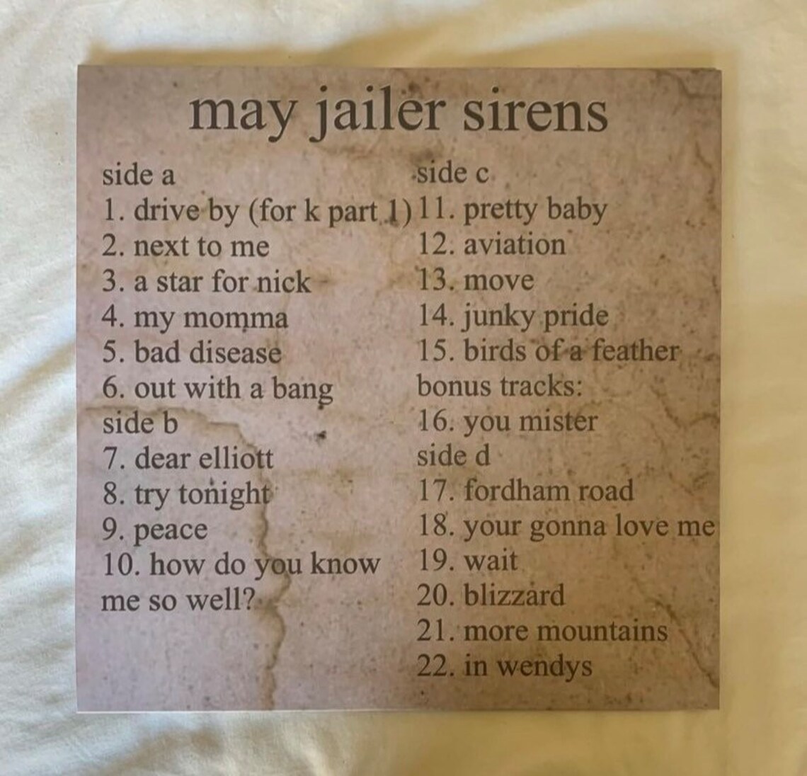 Lana Del Rey May Jailer Sirens Deluxe Double LP Vinyl Record - Etsy