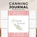 Printable Canning Journal | Canning Inventory Sheet for Your Kitchen ...