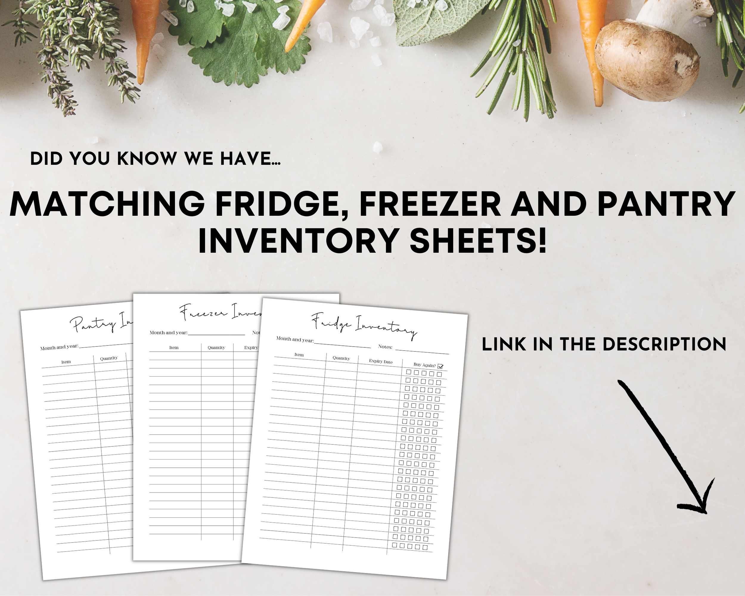 Printable Canning Journal | Canning Inventory Sheet for Your Kitchen ...