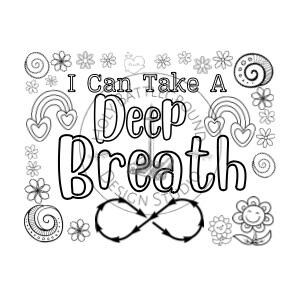 Printable Affirmation and Coping Tools Coloring Pages for Adults and ...