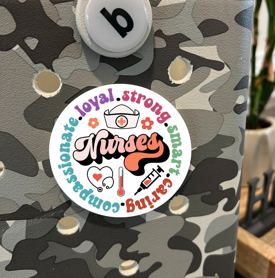 Compassionate Nurse Tag | Bogg Bag Bit | | Nurse Charms | Nurse Tags - Etsy