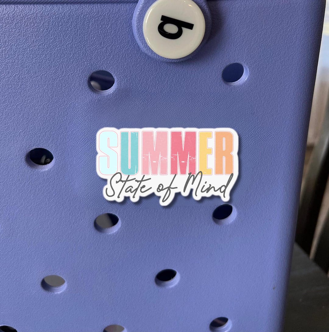Summer Bogg Bag Tag | Custom Beach Bag Charm | Summer Themed Bogg Bag ...
