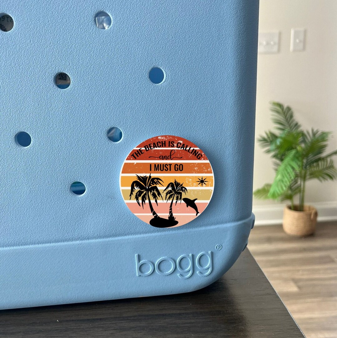 Beach Bag Tag: 3D Printed Bogg Bag Charm - Etsy