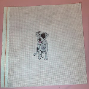 Custom Dog Needlepoint Canvas - Etsy