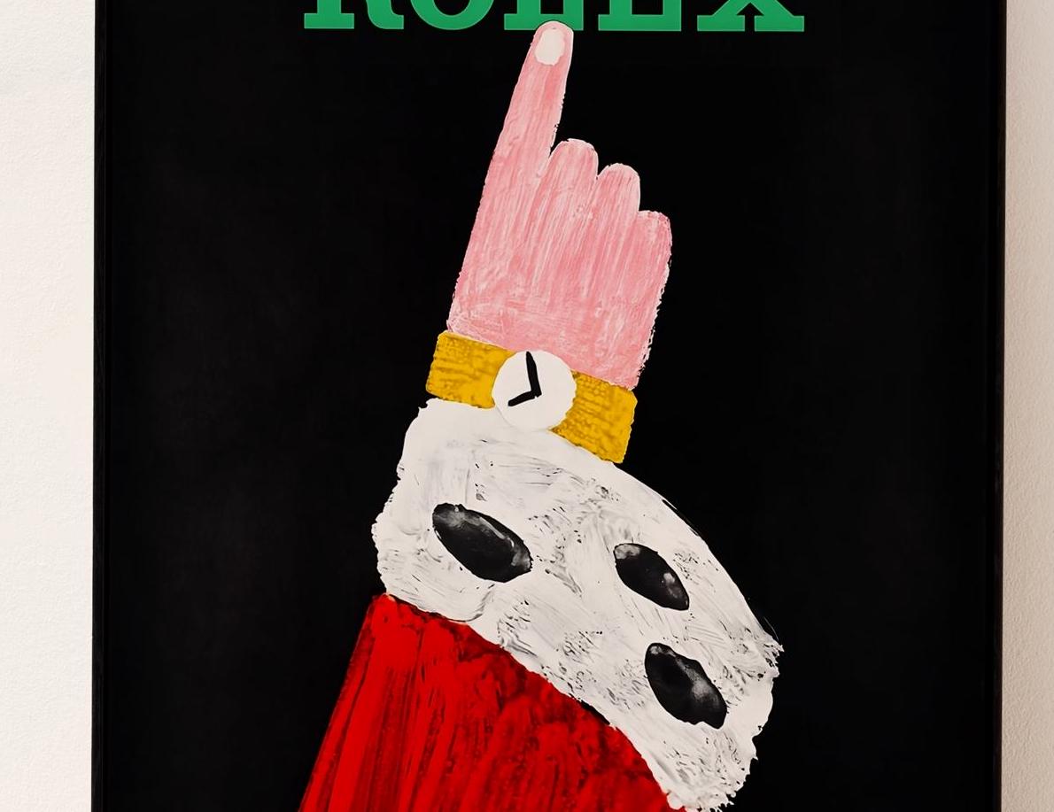 Rolex Watch 1959 Royalty Vintage Print, Swiss Design, Luxury Office Art ...