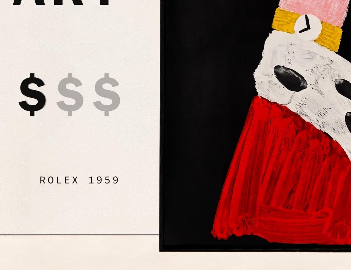 Rolex Watch 1959 Royalty Vintage Print, Swiss Design, Luxury Office Art ...