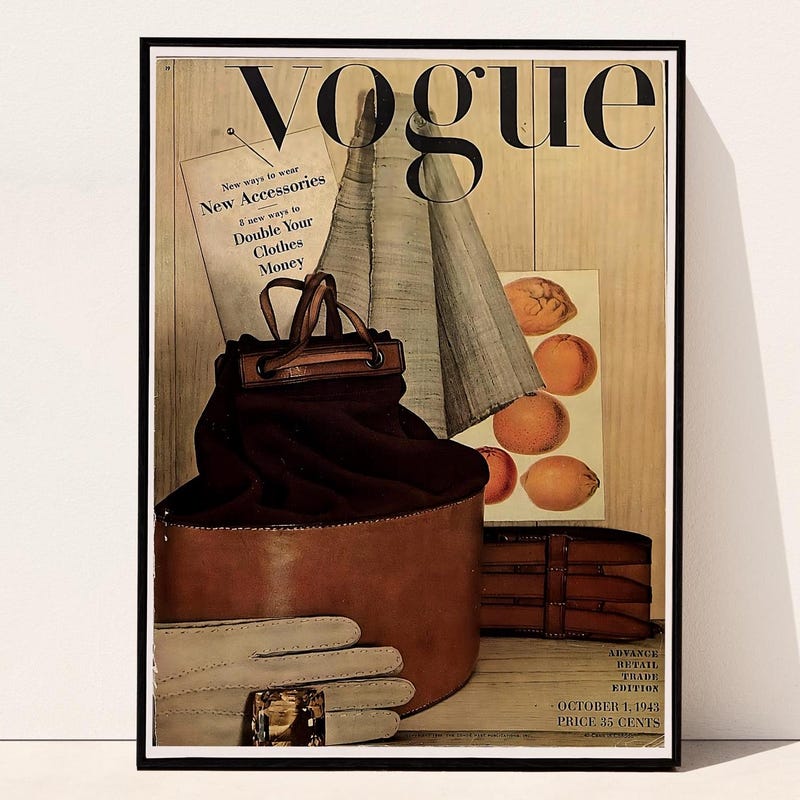Vogue Poster - Etsy