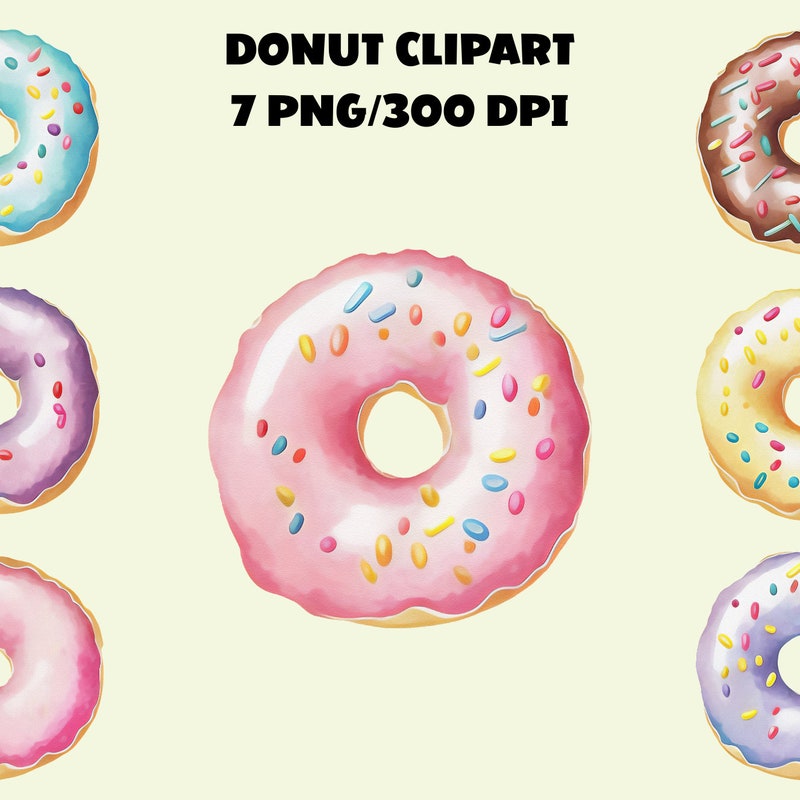Donut Art - Etsy