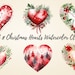 Victorian Christmas Clipart, Watercolor Vintage Christmas High Quality ...