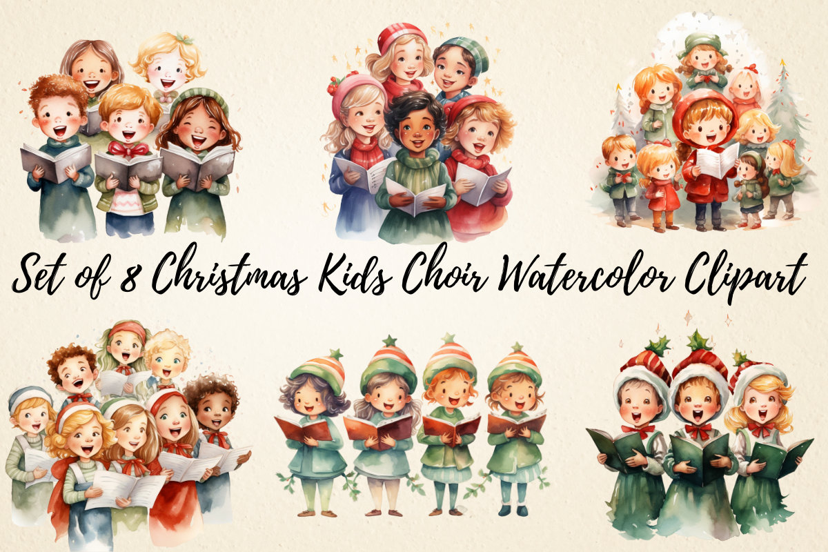 Kids Choir Clipart