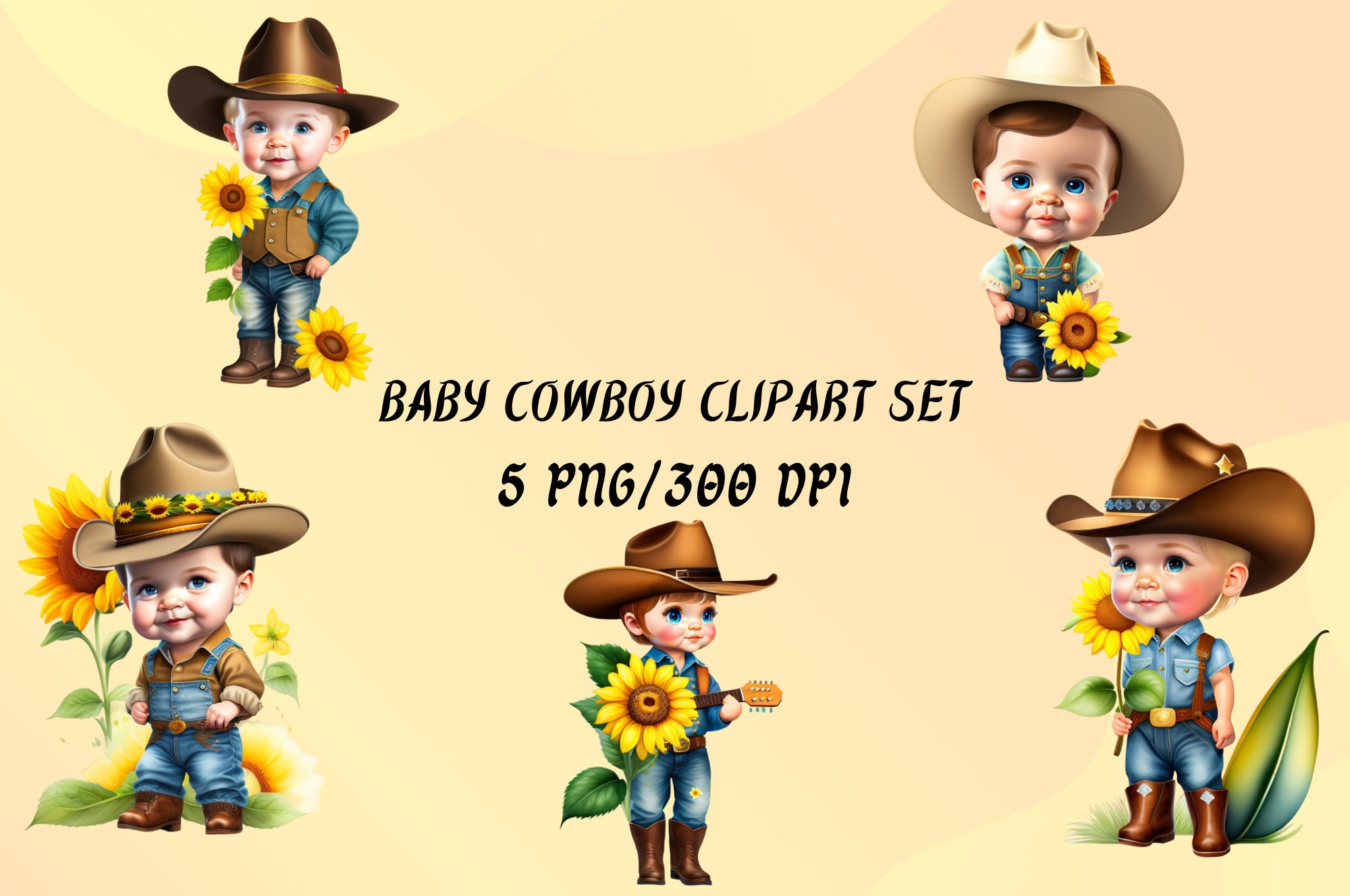 Little Cowboy Clipart