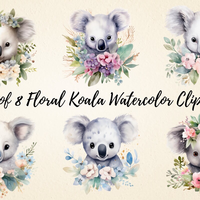 Koala Svg - Etsy