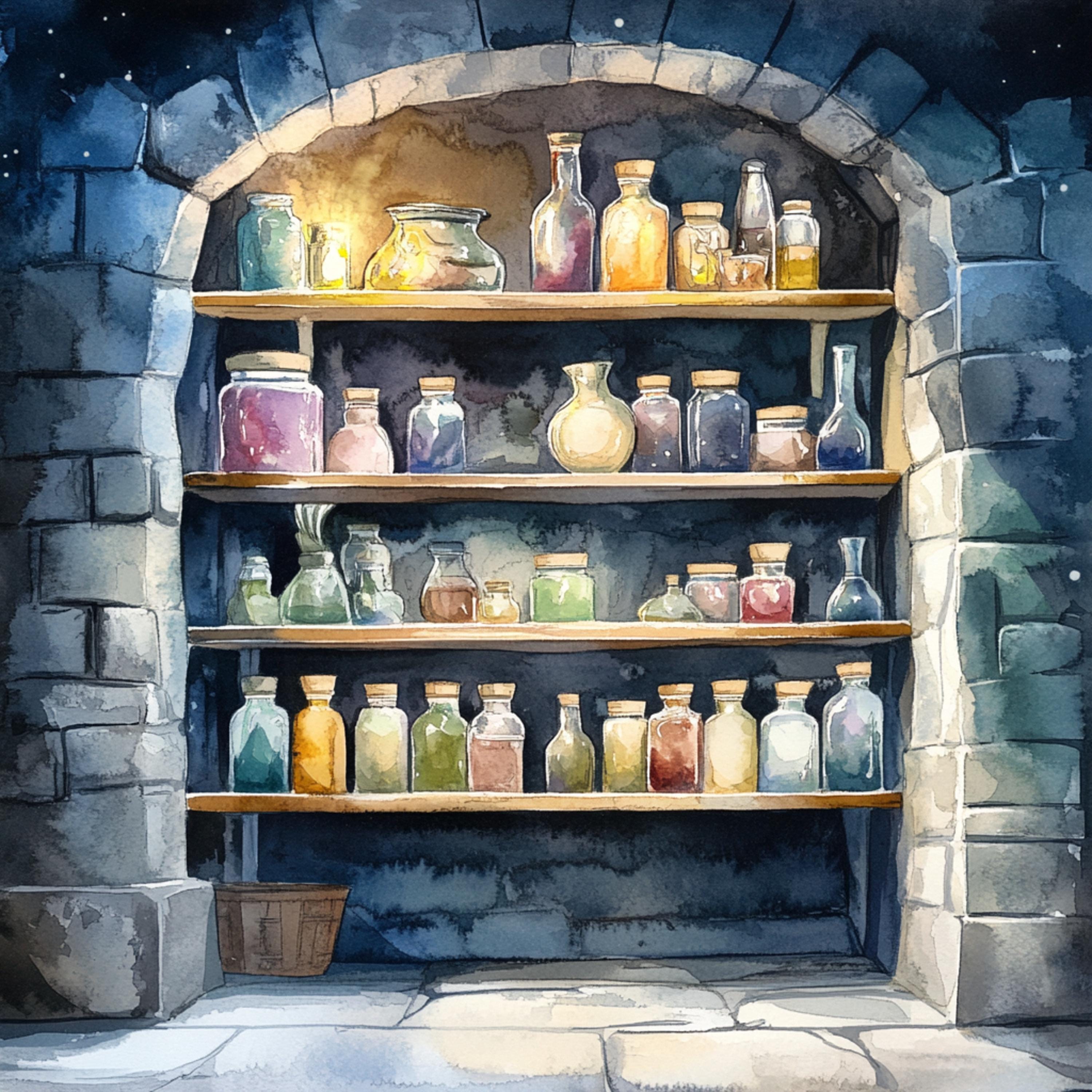 Magic Shop Clipart Bundle: Fantasy JPG Images for Scrapbooking ...