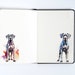 Great Dane Watercolor Clipart, Pet Portrait PNG Bundle, High Quality ...