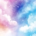 Watercolor Fantasy Backgrounds: Dreamy Sky Images (digital Download) - Etsy
