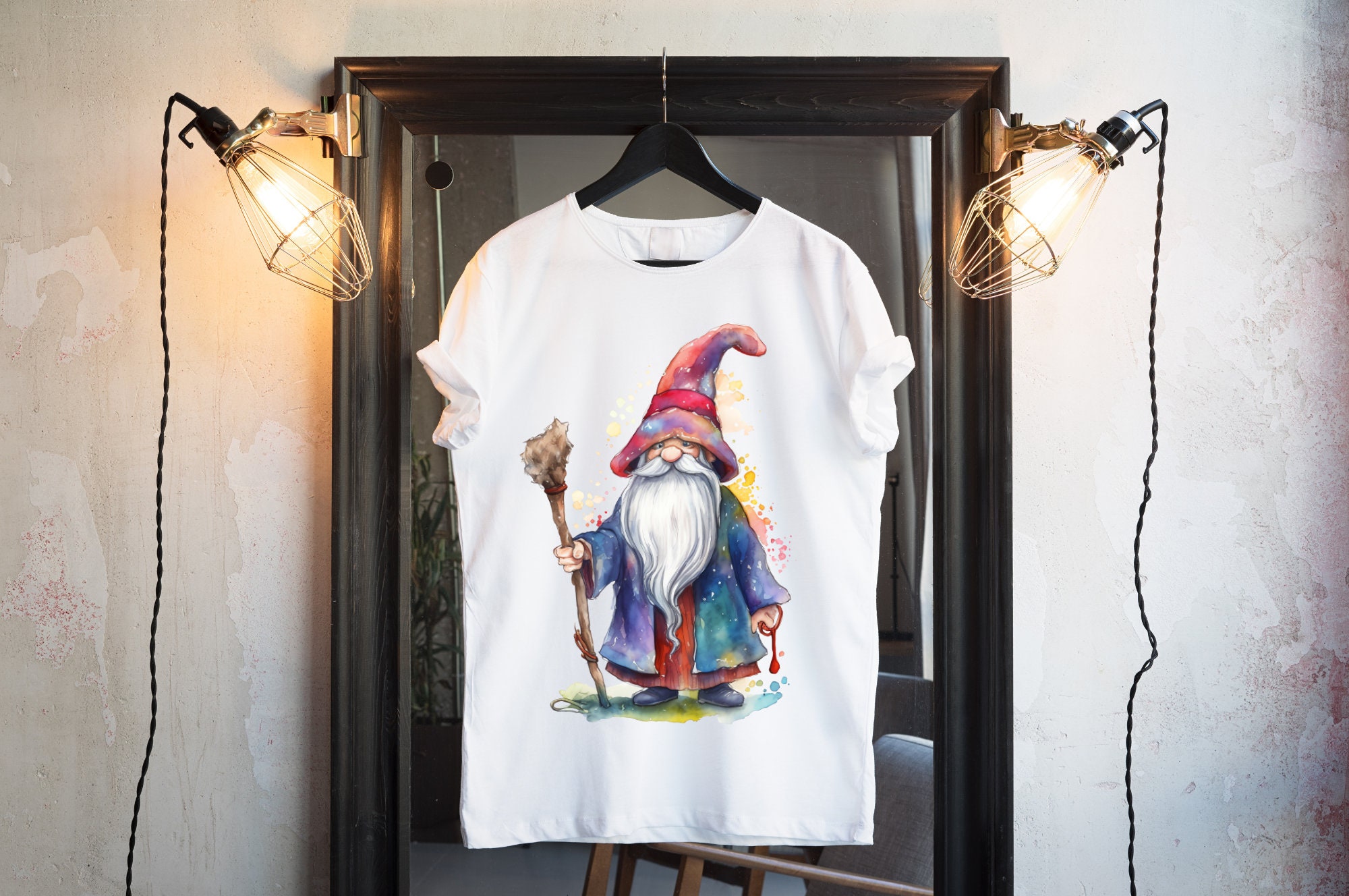 Watercolor Wizard Clipart Set: 5 Magic PNG Images (digital Download) - Etsy