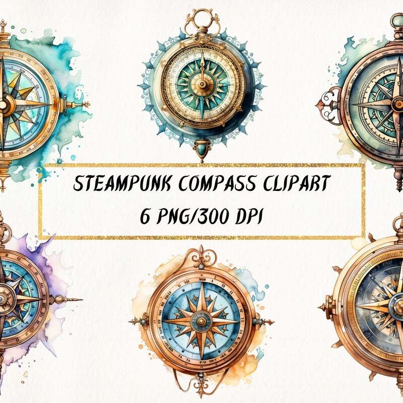 Steampunk Compass - Etsy