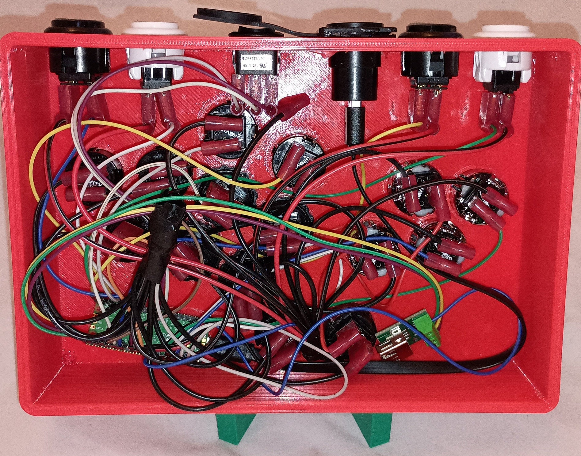 Ready-to-use 3d-printed "the Lazy Box" Lever-less Arcade Controller ...