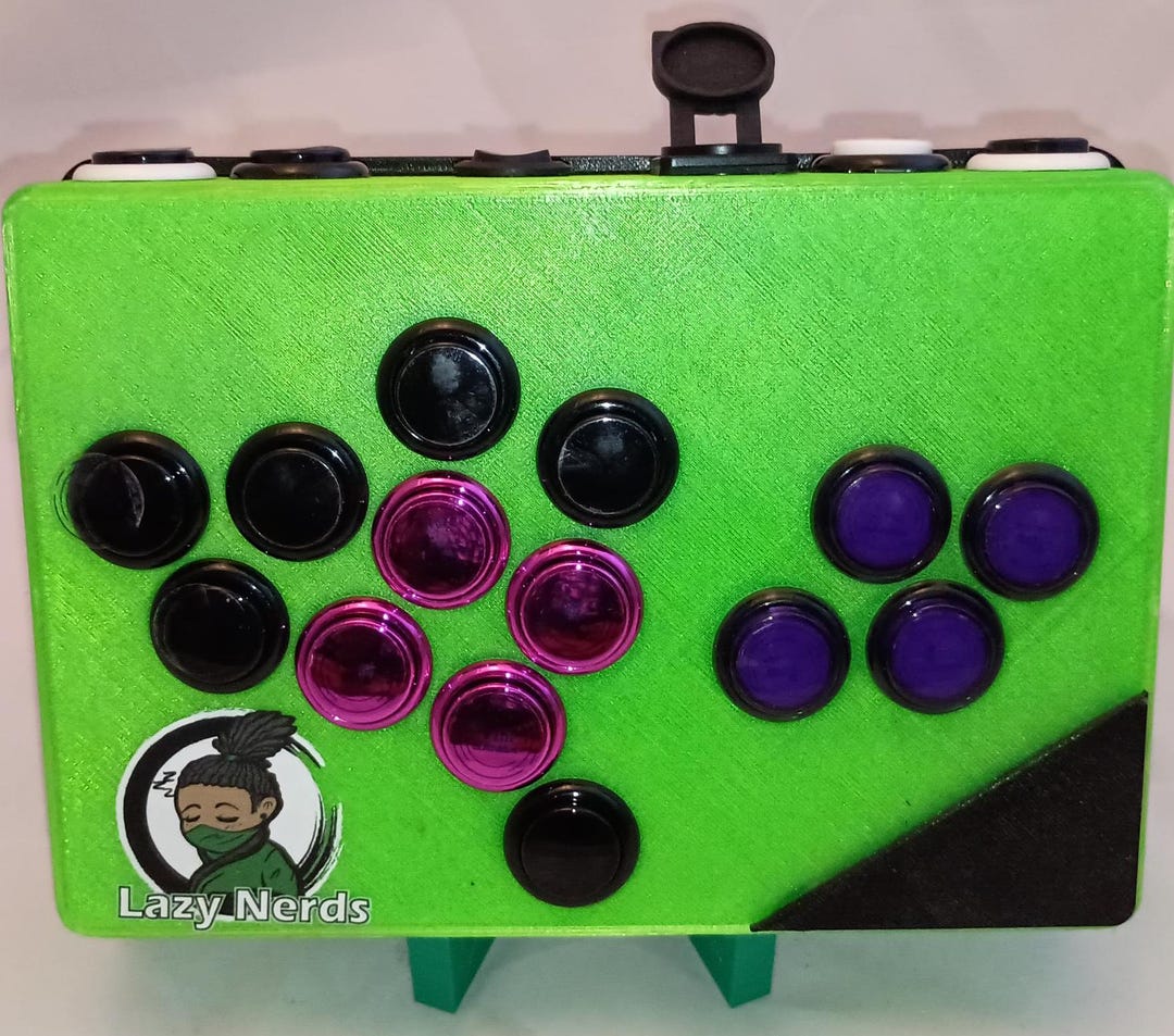 Ready-to-use 3d-printed Inverted "the Lazy Box" Lever-less Arcade ...