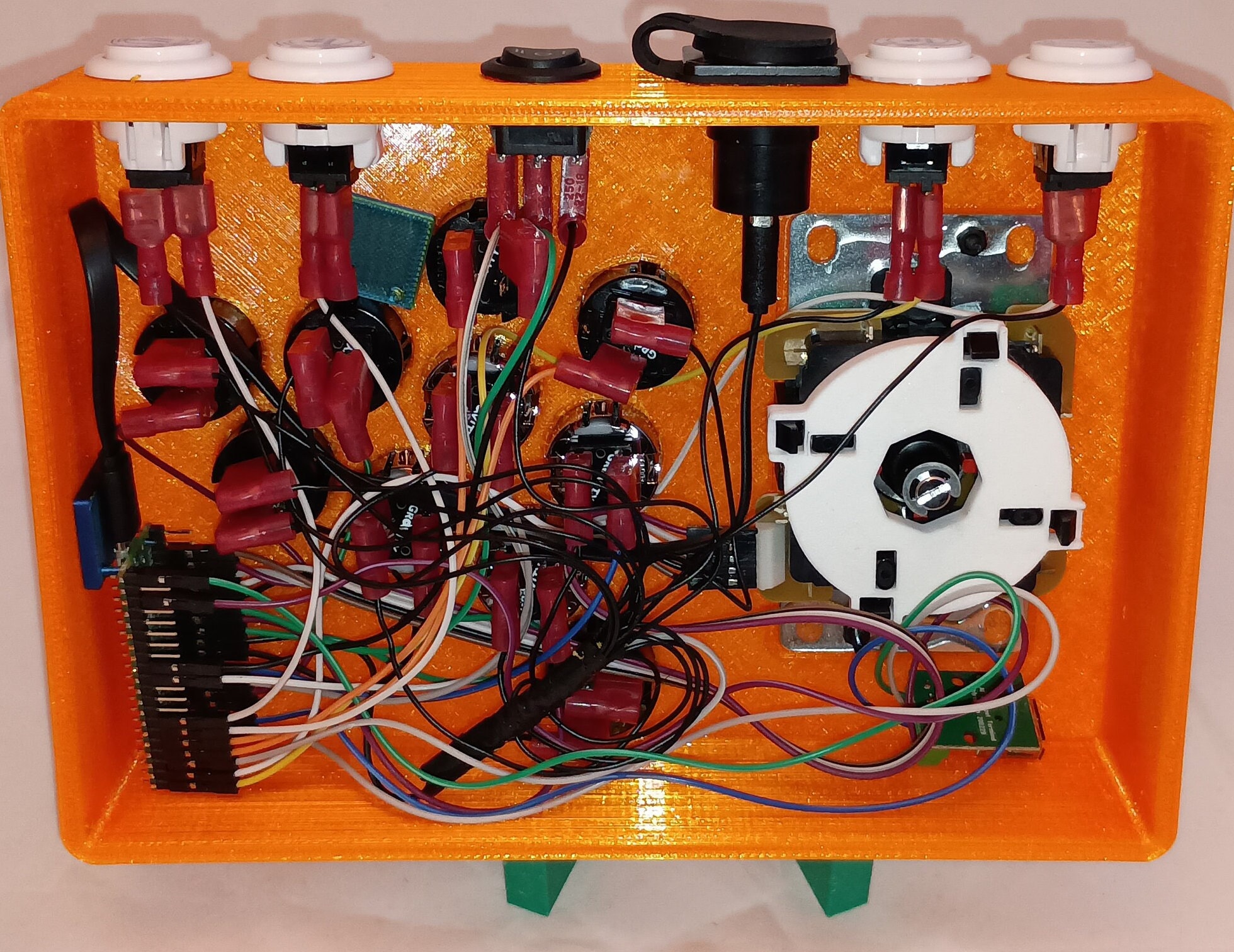 Ready-to-use 3d-printed "the Lazy Joystick" Sanwa JLF Joystick Arcade ...