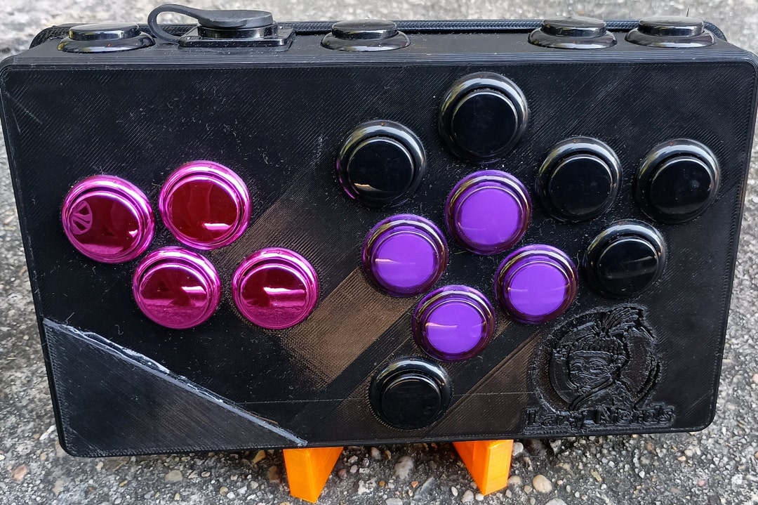 Ready-to-use 3d-printed the Lazy Box Arcade Controller Fighting Games 1 ...