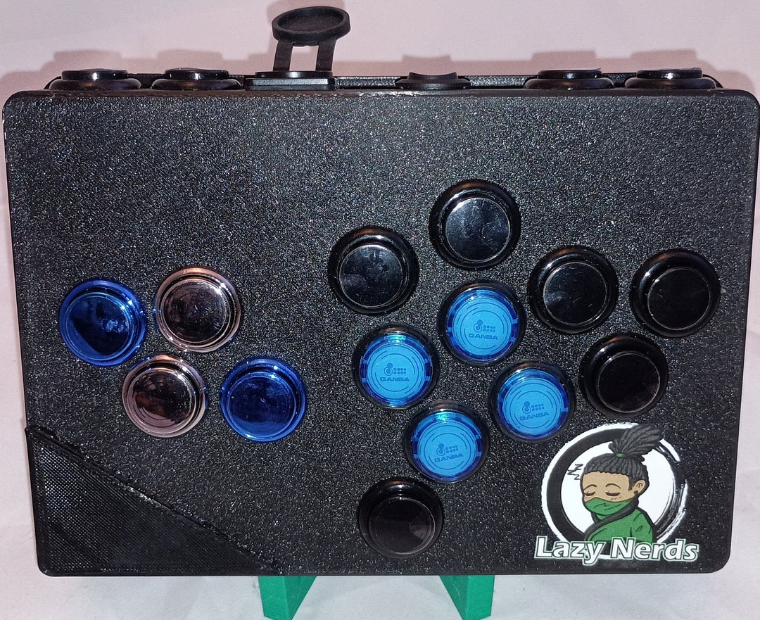 Ready-to-use 3d-printed the Lazy Box Lever-less Arcade Controller ...