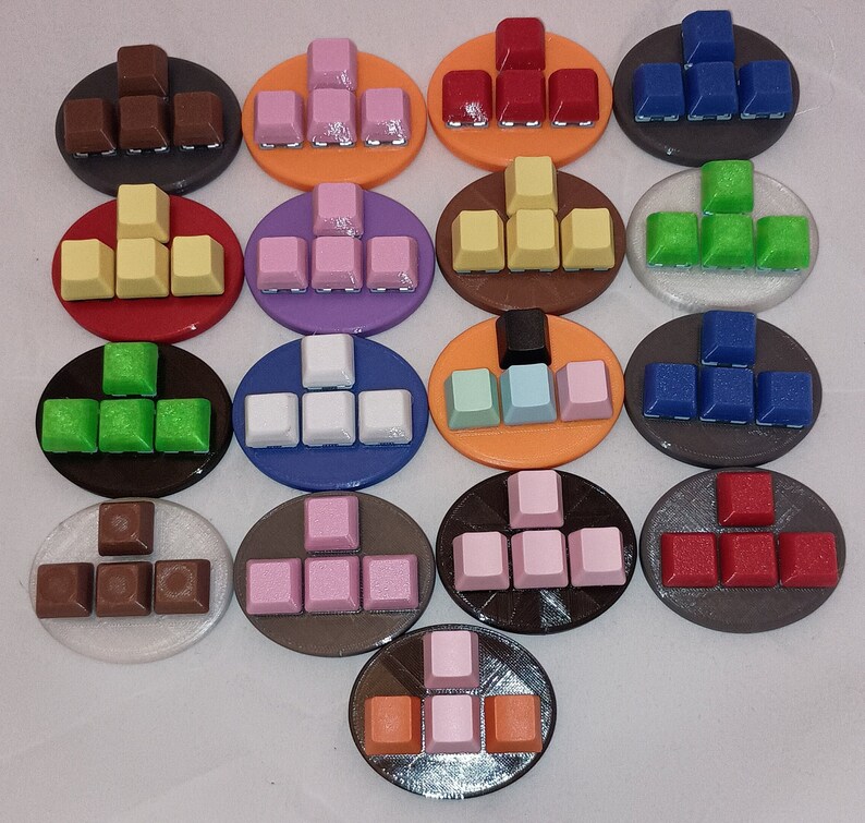 Keyboard Switch Fidget Toys (5 Variations) Stress Relive Children's Toy ...