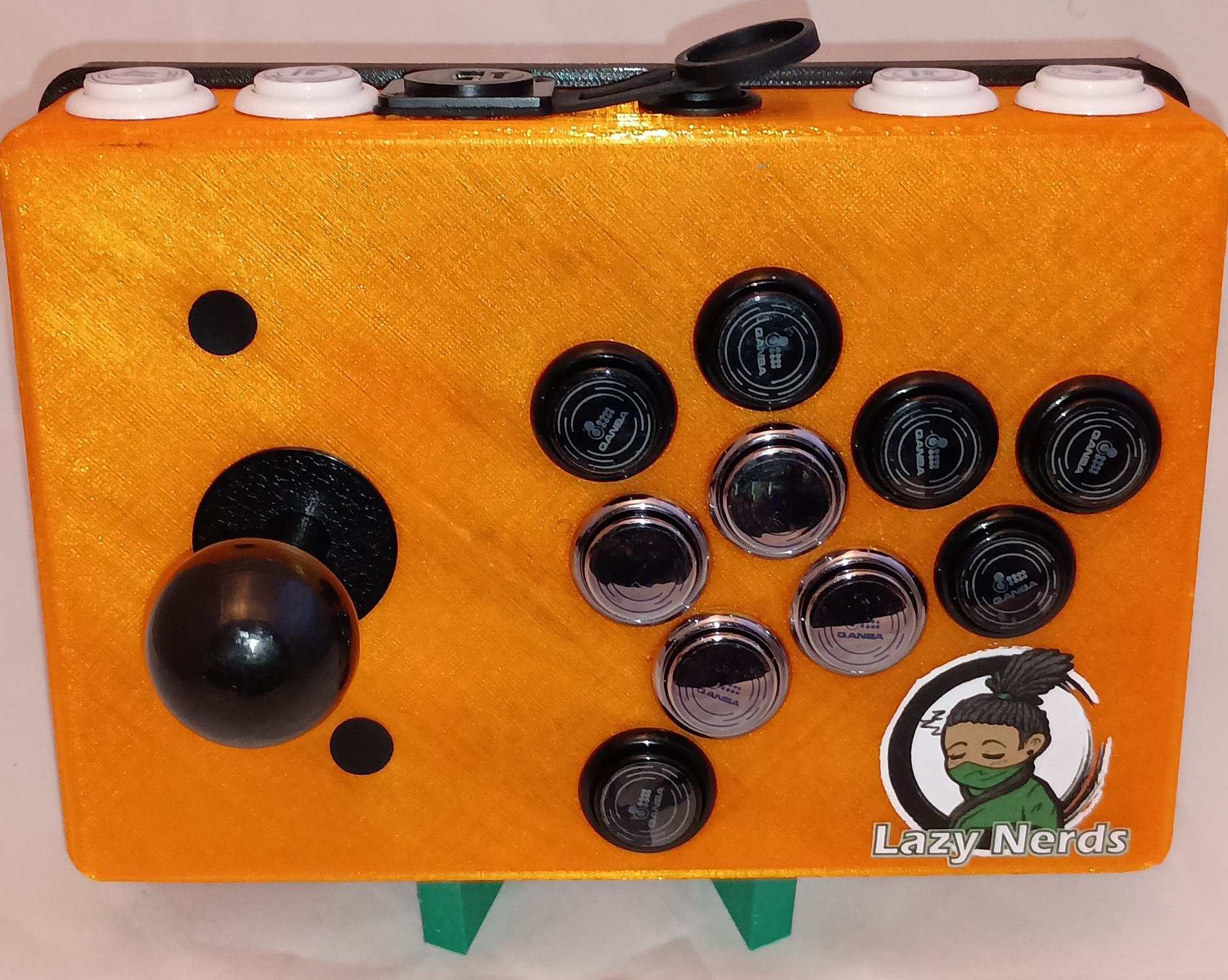 Ready-to-use 3d-printed "the Lazy Joystick" Sanwa JLF Joystick Arcade ...