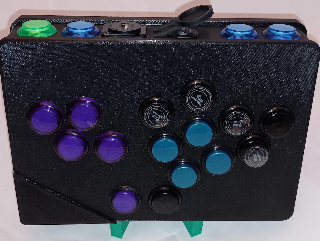 Ready-to-use 3d-printed Modular Design "the Lazy Box" Lever-less Arcade ...