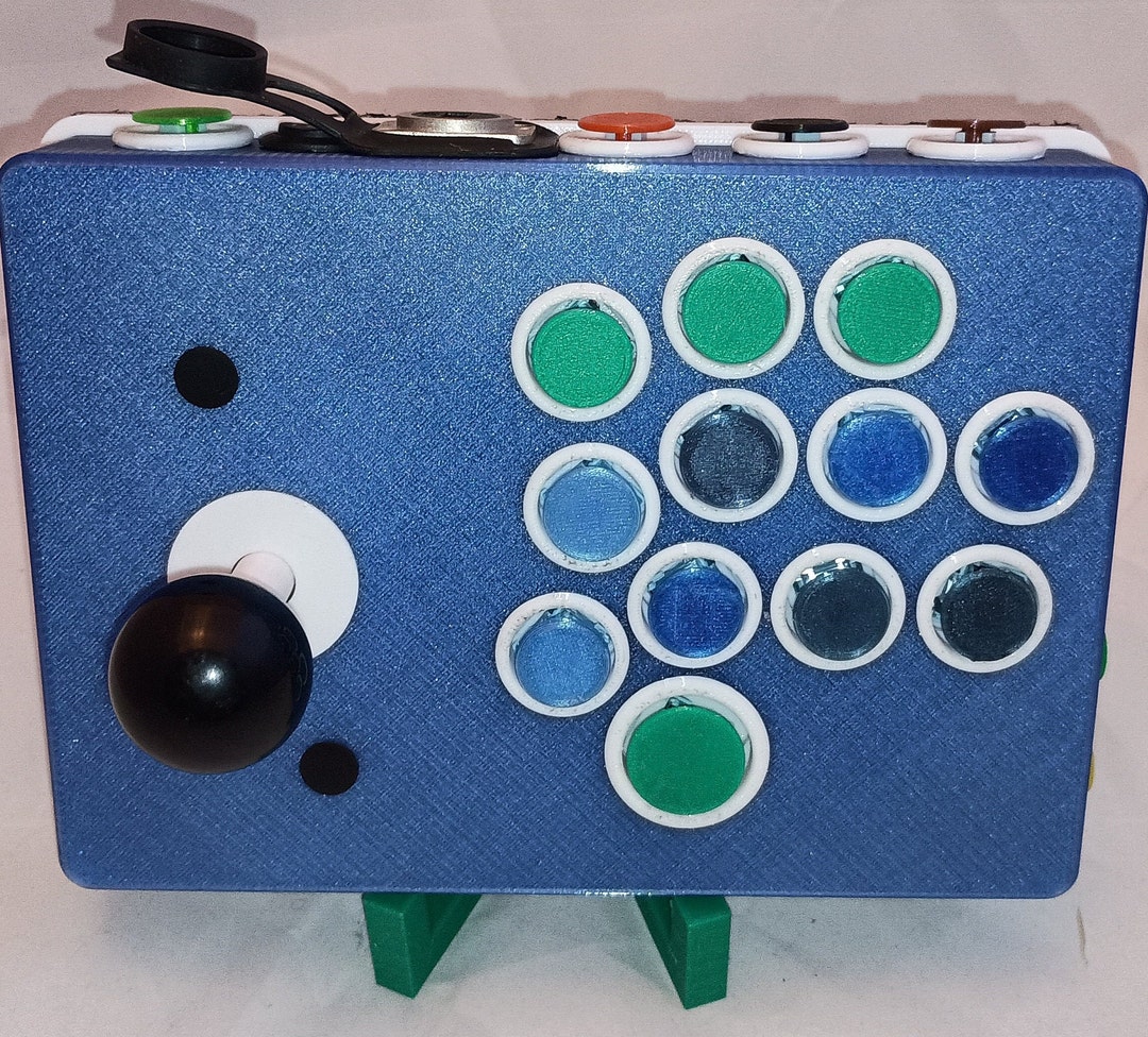 Ready-to-use 3d-printed "cross-up" Hybrid Arcade Controller Fighting ...