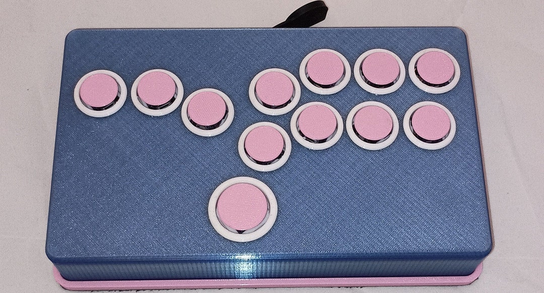 Ready-to-use 3d-printed Hitbox Layout Arcade Controller Cherry MX ...