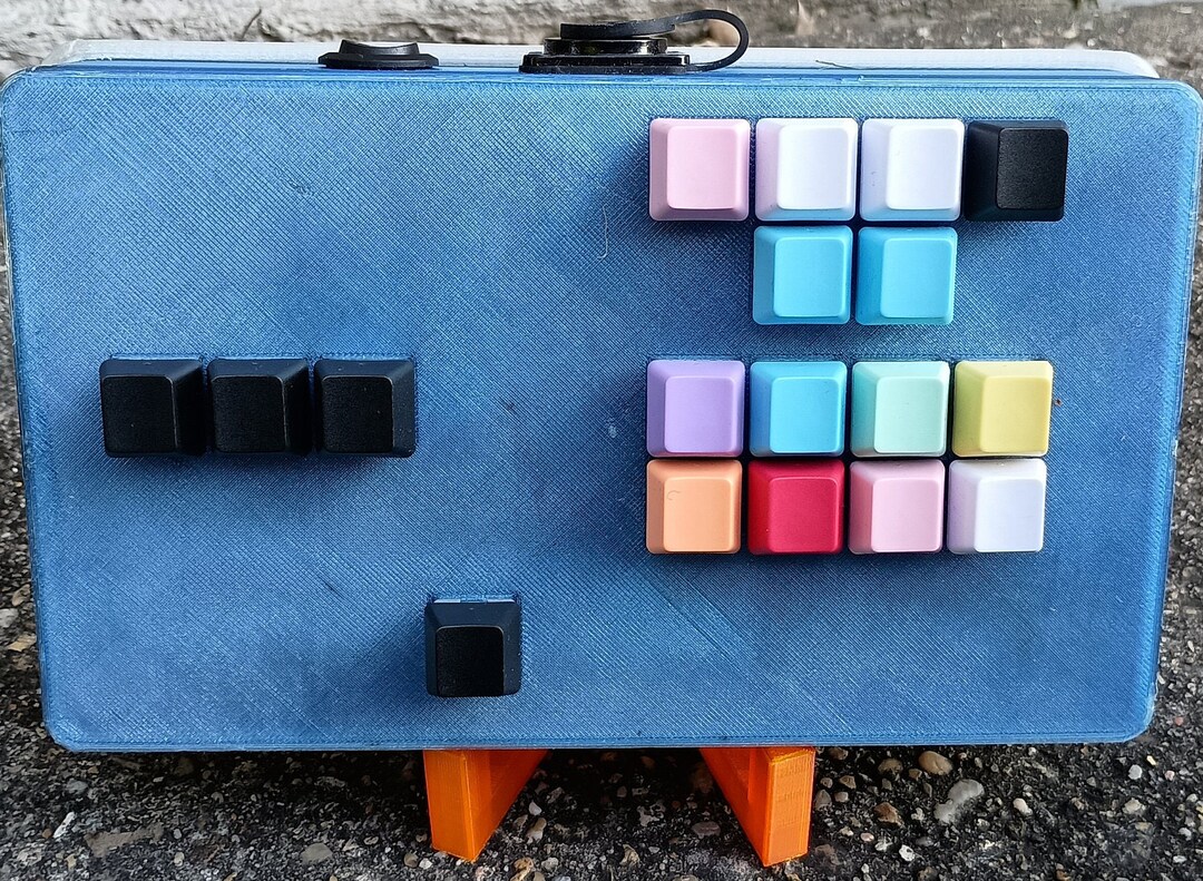 Ready-to-use 3d-printed ASD Hitbox Layout Arcade Controller With Cherry ...