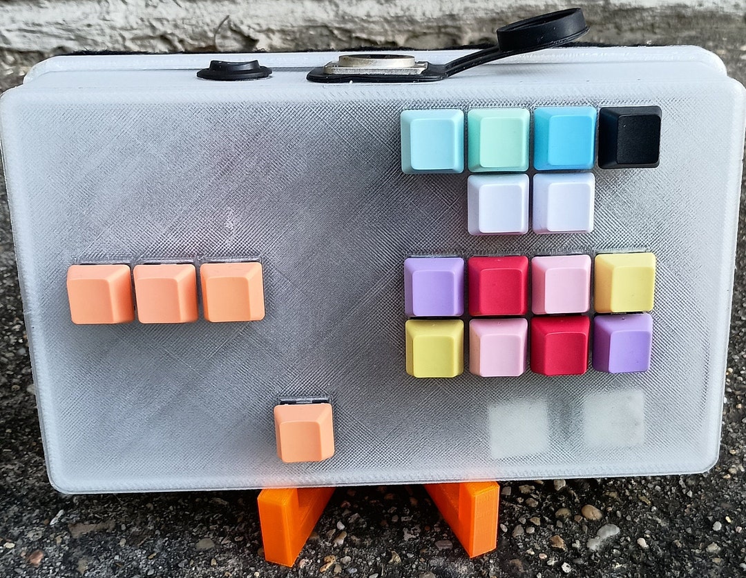 Ready-to-use 3d-printed ASD + Hitbox Layout Arcade Controller With ...