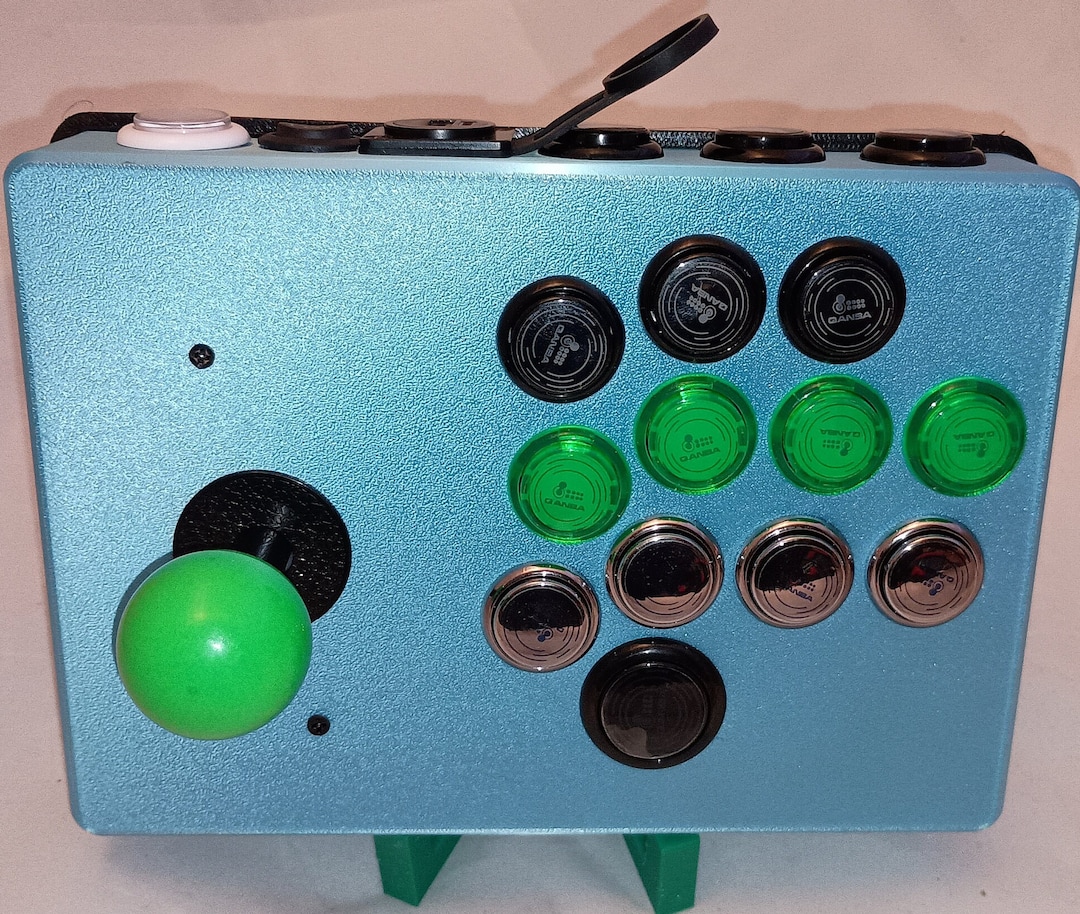 Ready-to-use 3d-printed "cross-up" Hybrid Arcade Controller Fighting ...