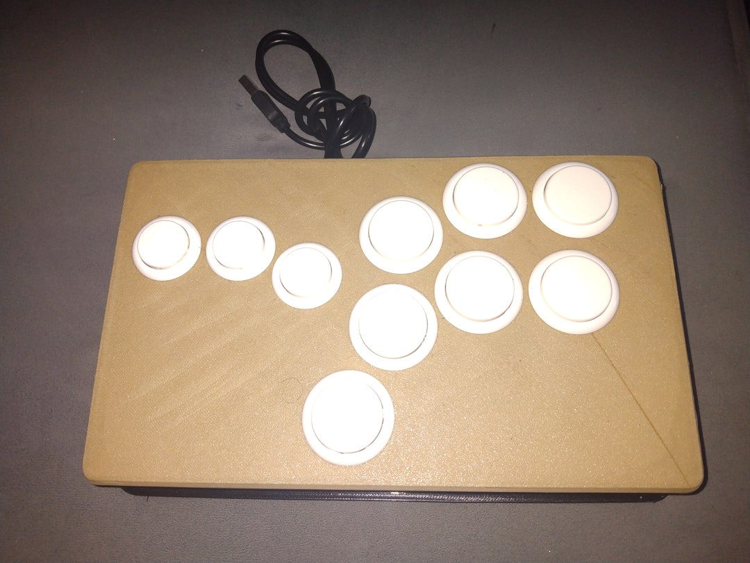 Wood PLA 3d-printed Hitbox Style Wired Controller - Etsy