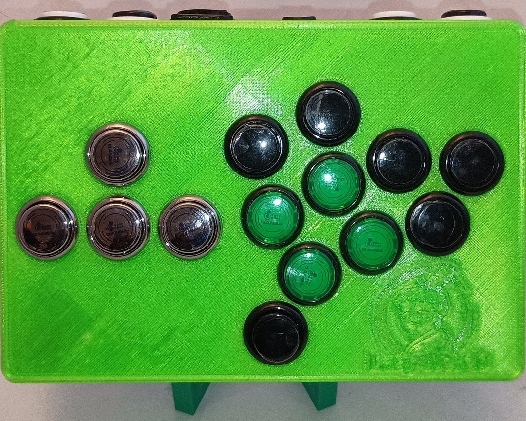 Ready-to-use 3d-printed WASD "the Lazy Box" Lever-less Arcade ...