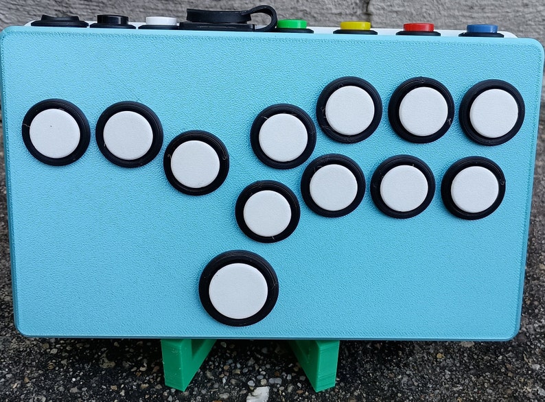 Ready-to-use 3d-printed Hitbox Layout Arcade Controller With Sanwa SW ...