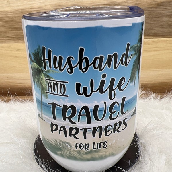Husband and Wife Travel Partners for Life - Etsy